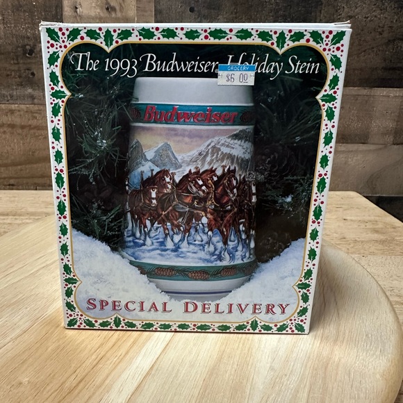 Budweiser | Dining | Vintage New In Box 993 Budweiser Special Delivery ...